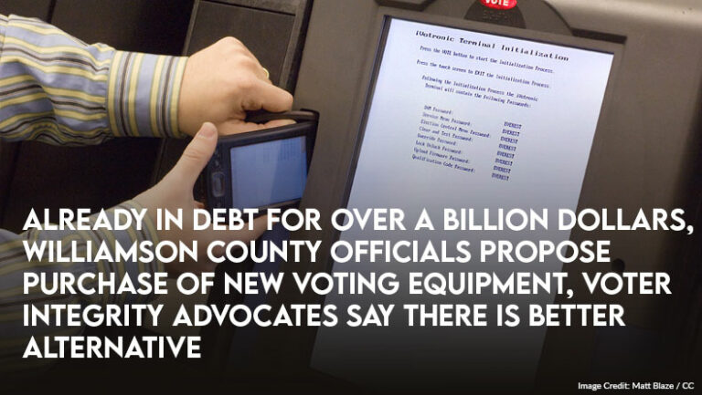 Already In Debt For Over A Billion, Williamson County Officials Propose ...