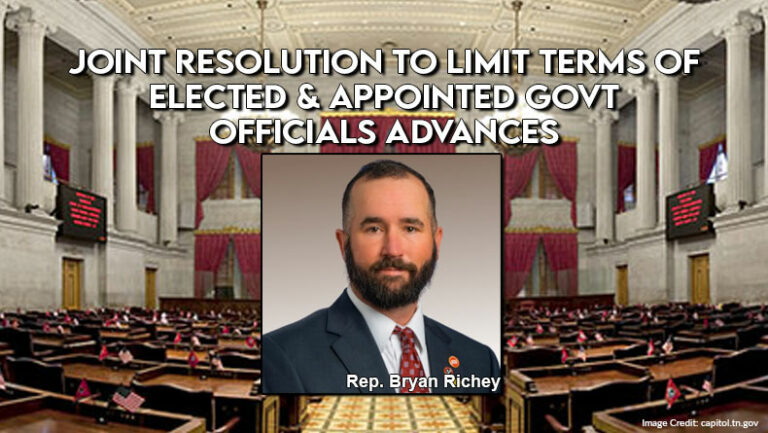 Joint Resolution To Limit Terms Of Elected And Appointed Government ...