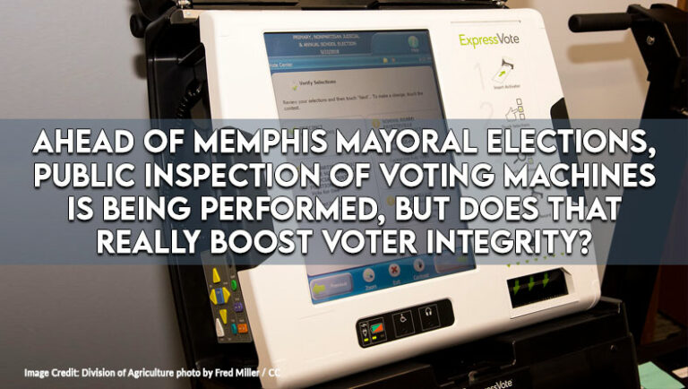 Ahead Of Memphis Mayoral Elections, Public Inspection Of Voting ...