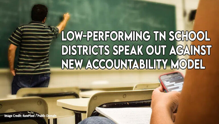 Low-Performing Tennessee School Districts Speak Out Against New ...