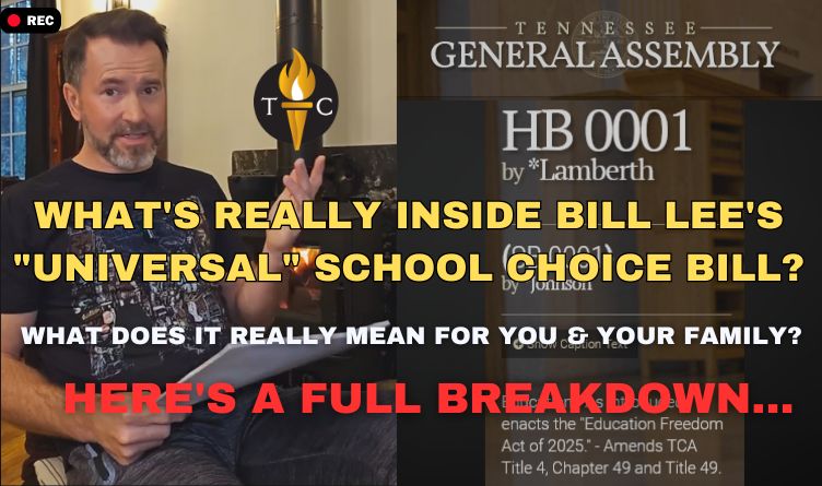 Video: What's REALLY Inside Bill Lee's "Universal" School Choice Bill ...