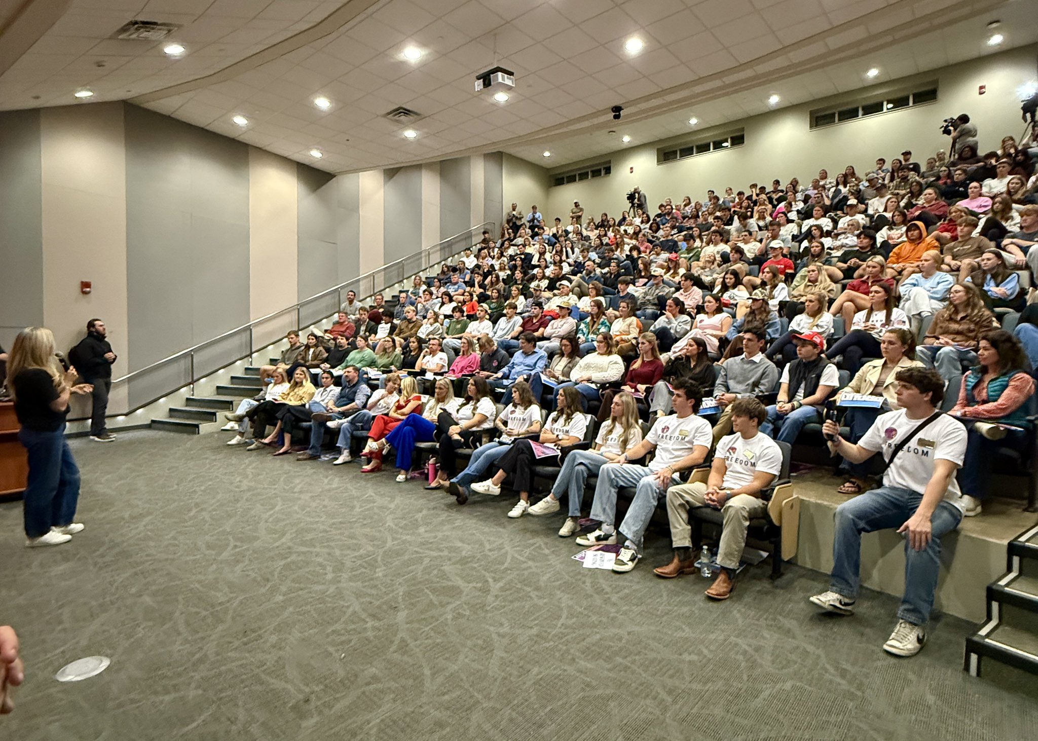 First Official Turning Point USA Event At UTC Features Riley Gaines As ...
