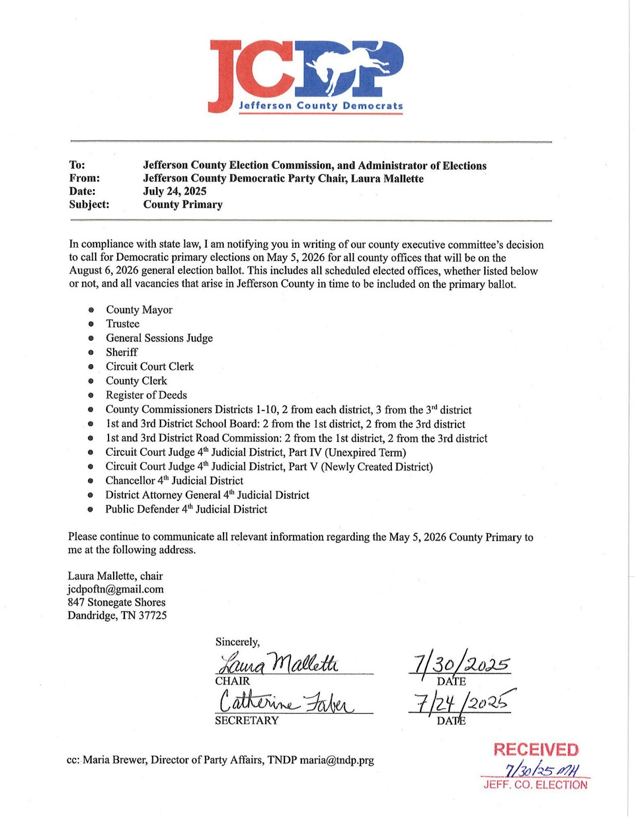 2026 Primary Debate Announced In Jefferson County | Tennessee Conservative