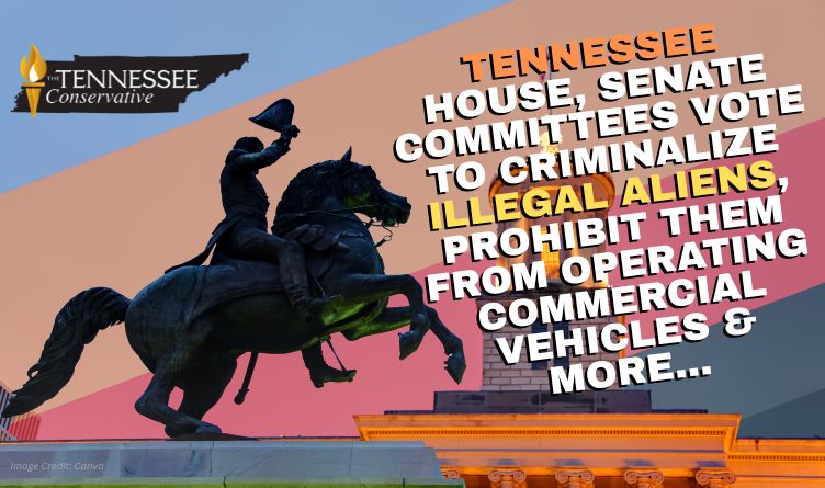 Tennessee House, Senate Committees Vote To Criminalize Illegal Aliens ...