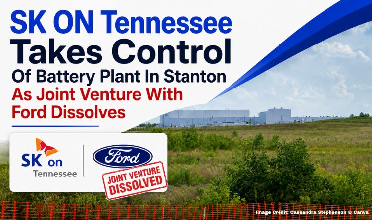 SK On Tennessee Takes Control Of Battery Plant In Stanton As Joint ...